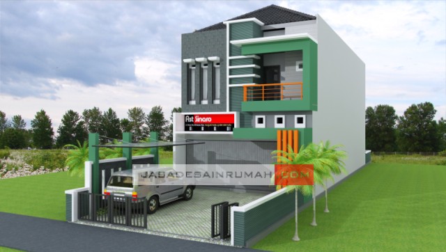 Ruko Minimalis di Dumai | Jasa Desain RumahJasa Desain Rumah