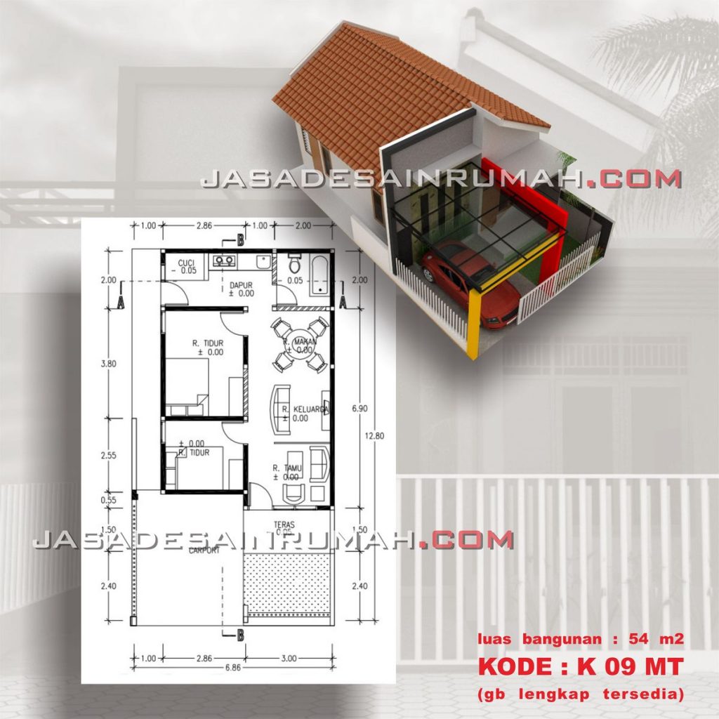 Rumah Tropis Minimalis Sederhana di Jakarta | Jasa Desain RumahJasa ...